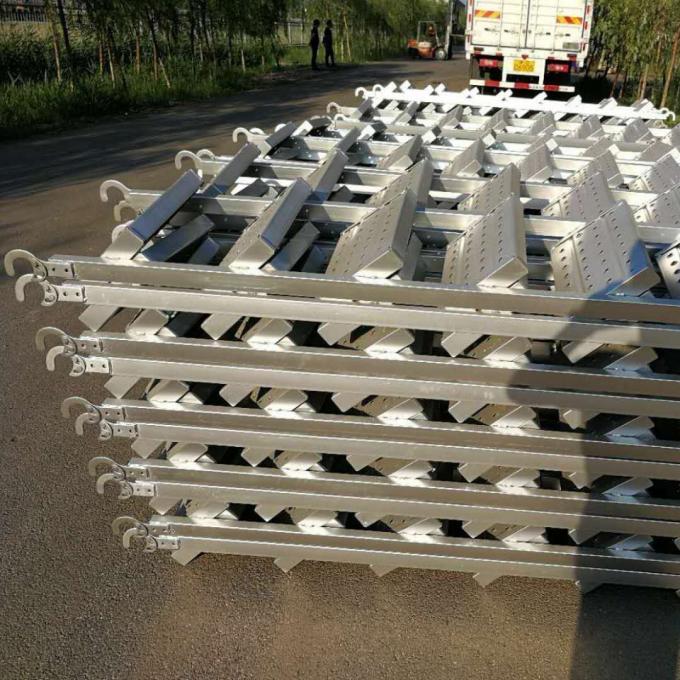 Hot Dip Galvanized Scaffolding Staircase Q235 Scaffolding Step Ladder